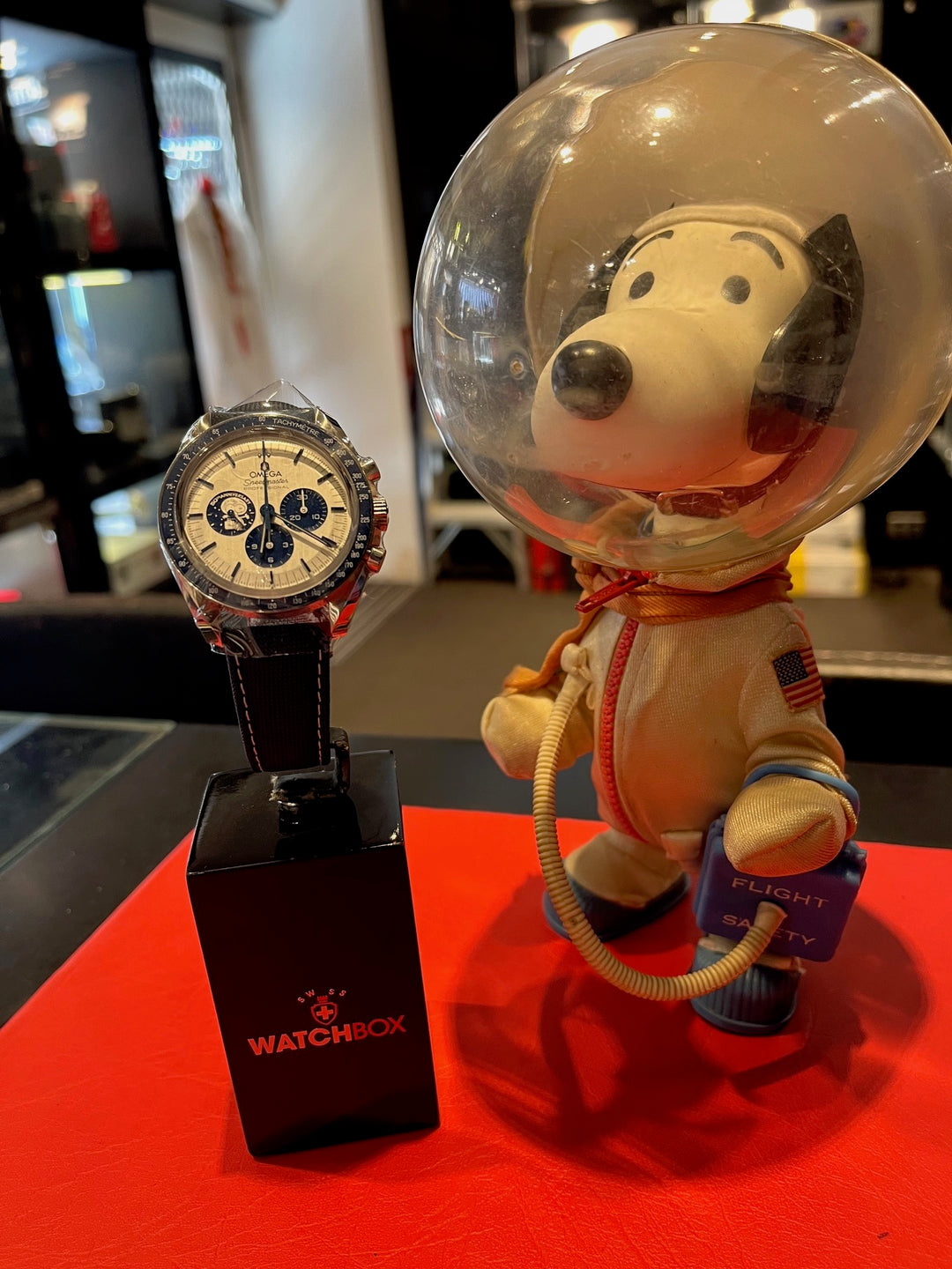 Omega Speedmaster 'Silver Snoopy Award' 50th Anniversary – Swiss Watch Box