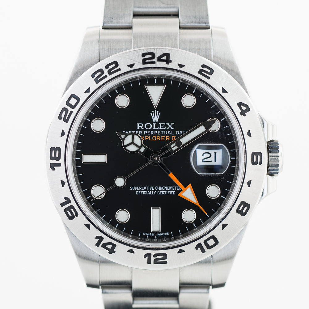 Rolex Explorer II 42 - Black – Swiss Watch Box
