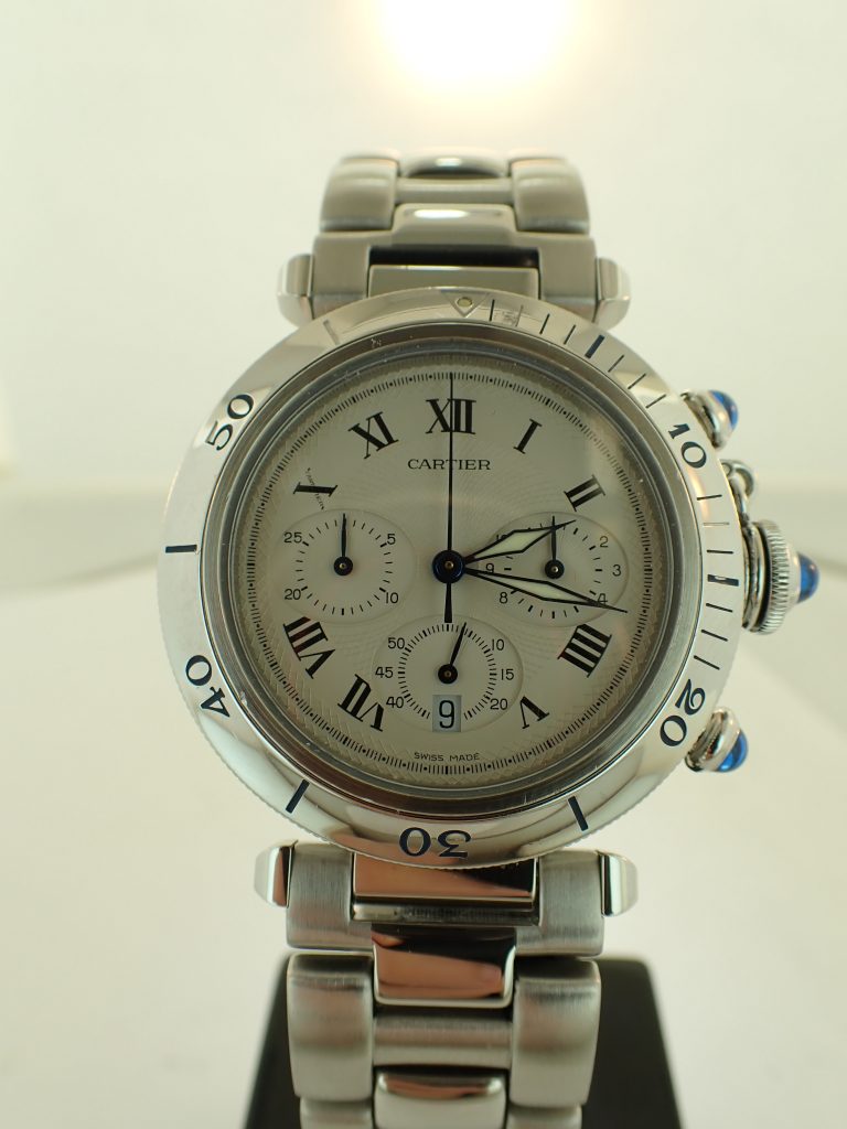 Cartier Pasha Chronograph QTZ – Swiss Watch Box