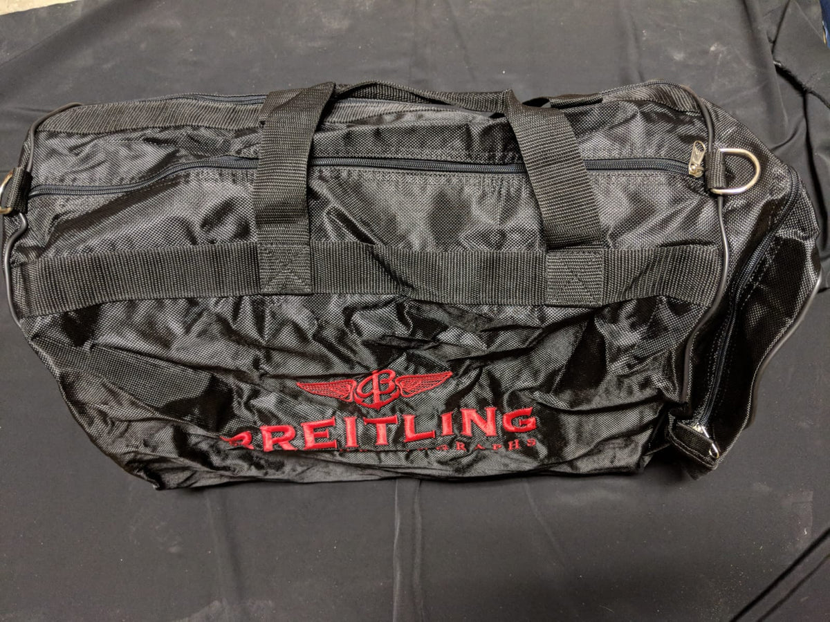 Breitling Weekend Bags - Emergency Black – Swiss Watch Box